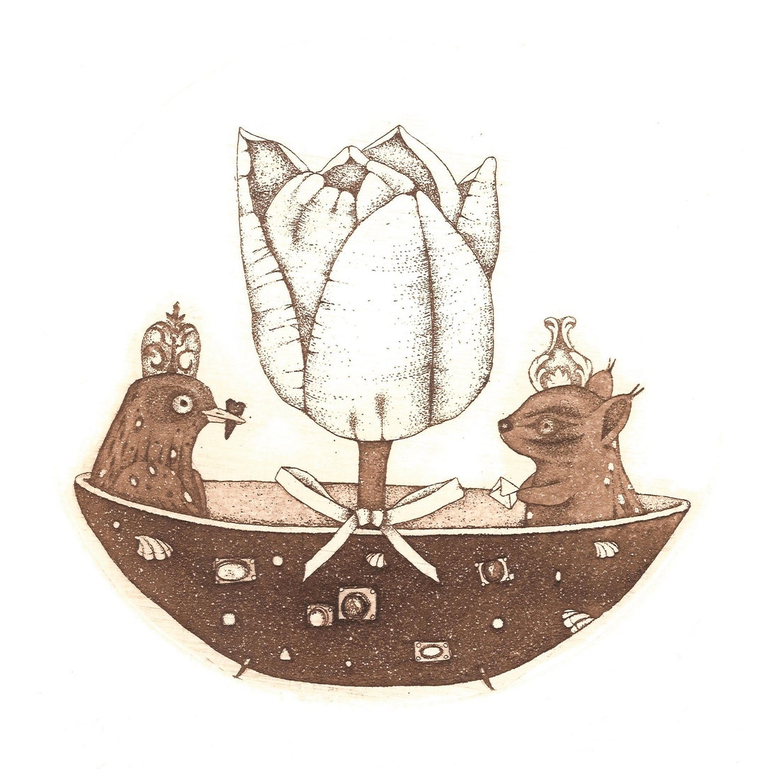 Etching - Bird Etching - Bird Art - Printmaking - Fine Art Etching ...