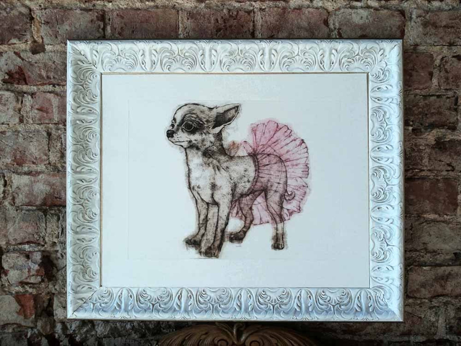 Etching - Dog Etching - Dog Art - Printmaking - Fine Art Etching ...