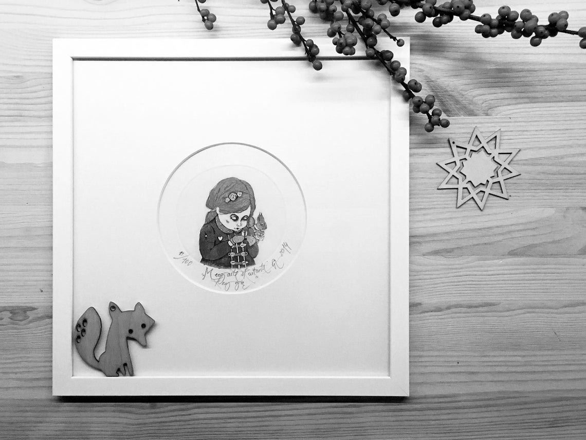 Etching Girl Etching Book Etching Book Art Printmaking Fine Art Etching ...