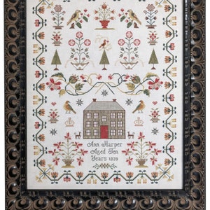 Cross Stitch Sampler - Etsy