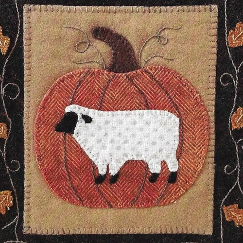 Wool Applique Pattern Simply Sheep Wool Wallhanging - Etsy
