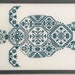 Counted Cross Stitch Pattern Quaker Turtle Beach Decor - Etsy