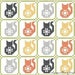 Quilt Pattern, Purry Stars, Cats, Star Quilt, Country Rustic, Lap Quilt ...