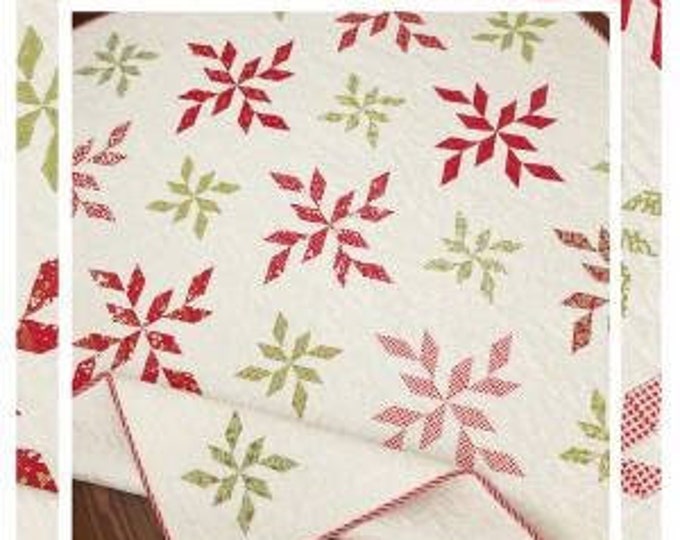 Quilt Pattern, Peppermint Twist, Christmas Decor, Cottage Decor, Fat ...
