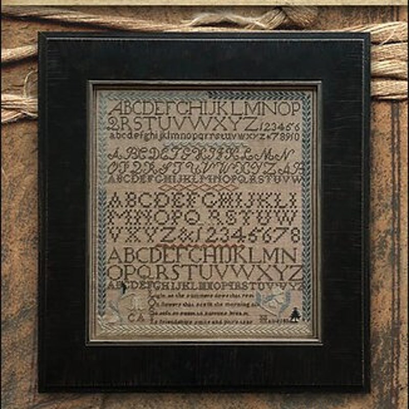Primitive Cross Stitch - Etsy