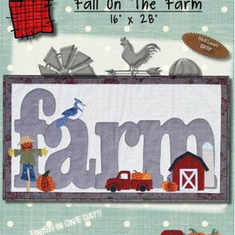 Farm Quilt Pattern - Etsy