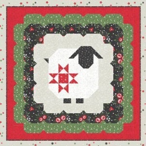 Quilt Pattern, Wooly Wall Hanging, Sheep Quilt, Country Rustic, Wall ...