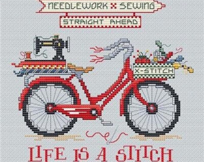 Counted Cross Stitch Patterns, Life is a Stitch, Joy in the Journey ...