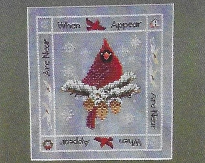 Counted Cross Stitch, When Cardinals Appear, Cardinal, Angels ...