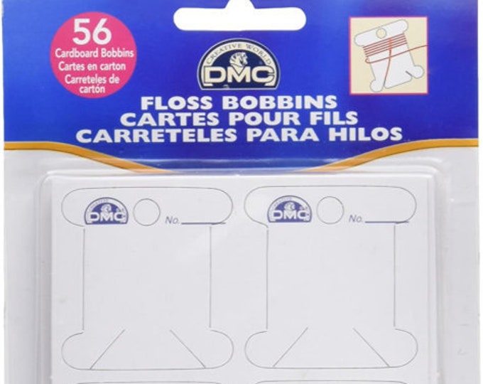 DMC Cardboard Floss Bobbins, Floss Bobbins, Thread Holder, Floss Holder ...