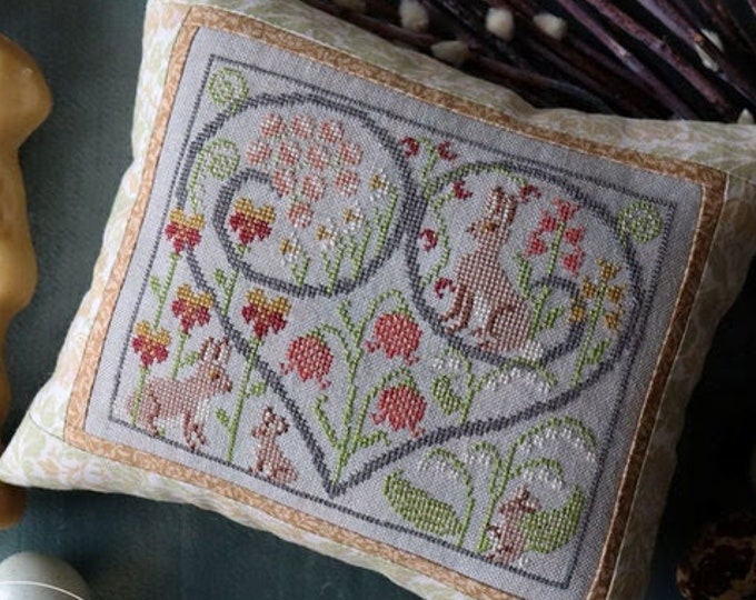 Counted Cross Stitch Pattern Seasons of the Heart Spring - Etsy