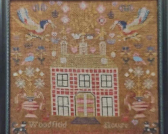 Counted Cross Stitch Pattern, Anne Hughes 1852, Woodfield House ...