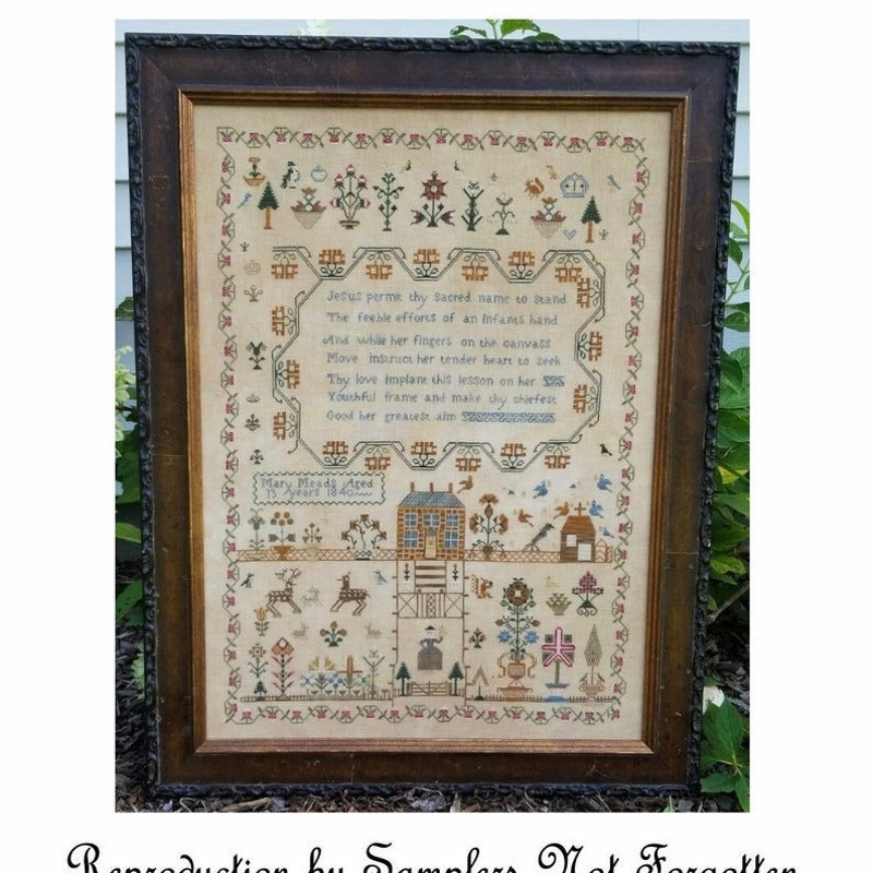 Sampler Antique - Etsy