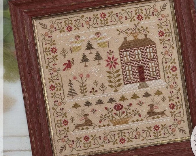 Counted Cross Stitch Pattern, the Light of Winter, Christmas Sampler ...