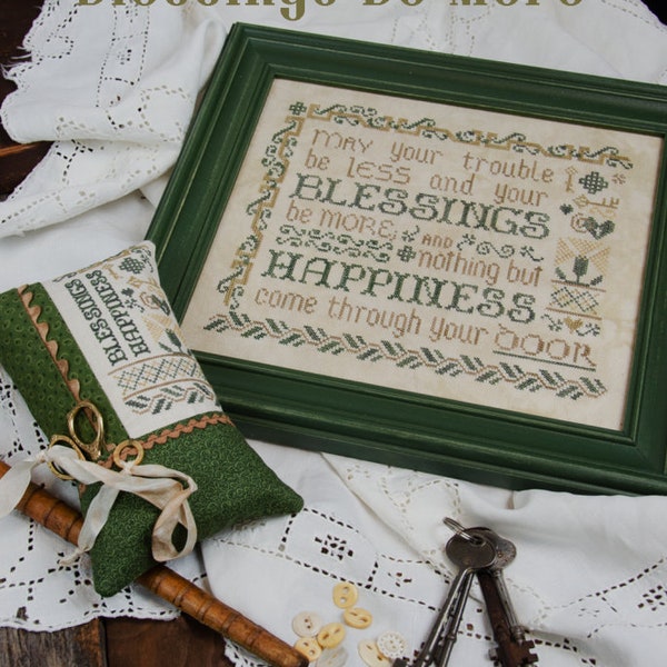 Irish Sampler Cross Stitch - Etsy