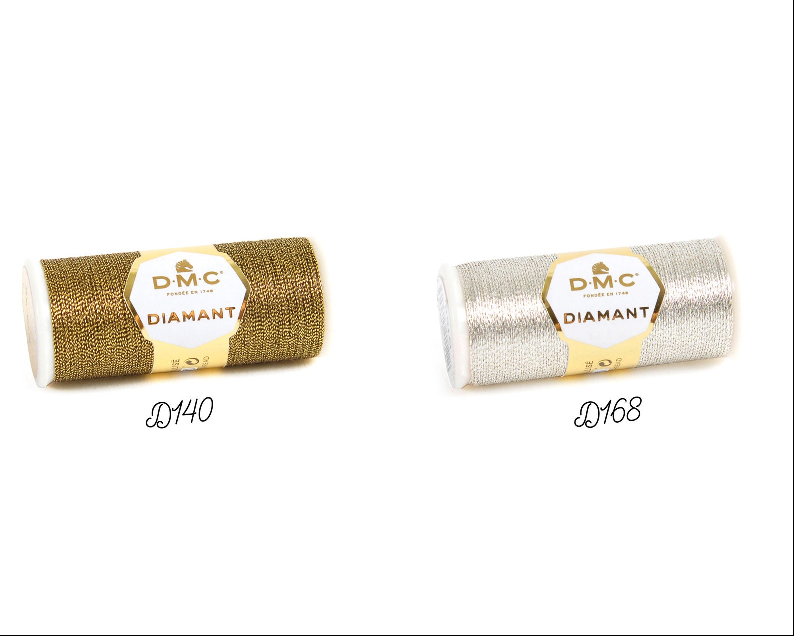 DMC Diamant Metallic Thread Metallic Thread Embroidery - Etsy