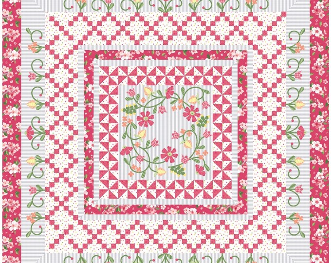 Quilt Pattern, Bramble, Pieced Quilt, Appliqued Quilt, Wall Hanging ...