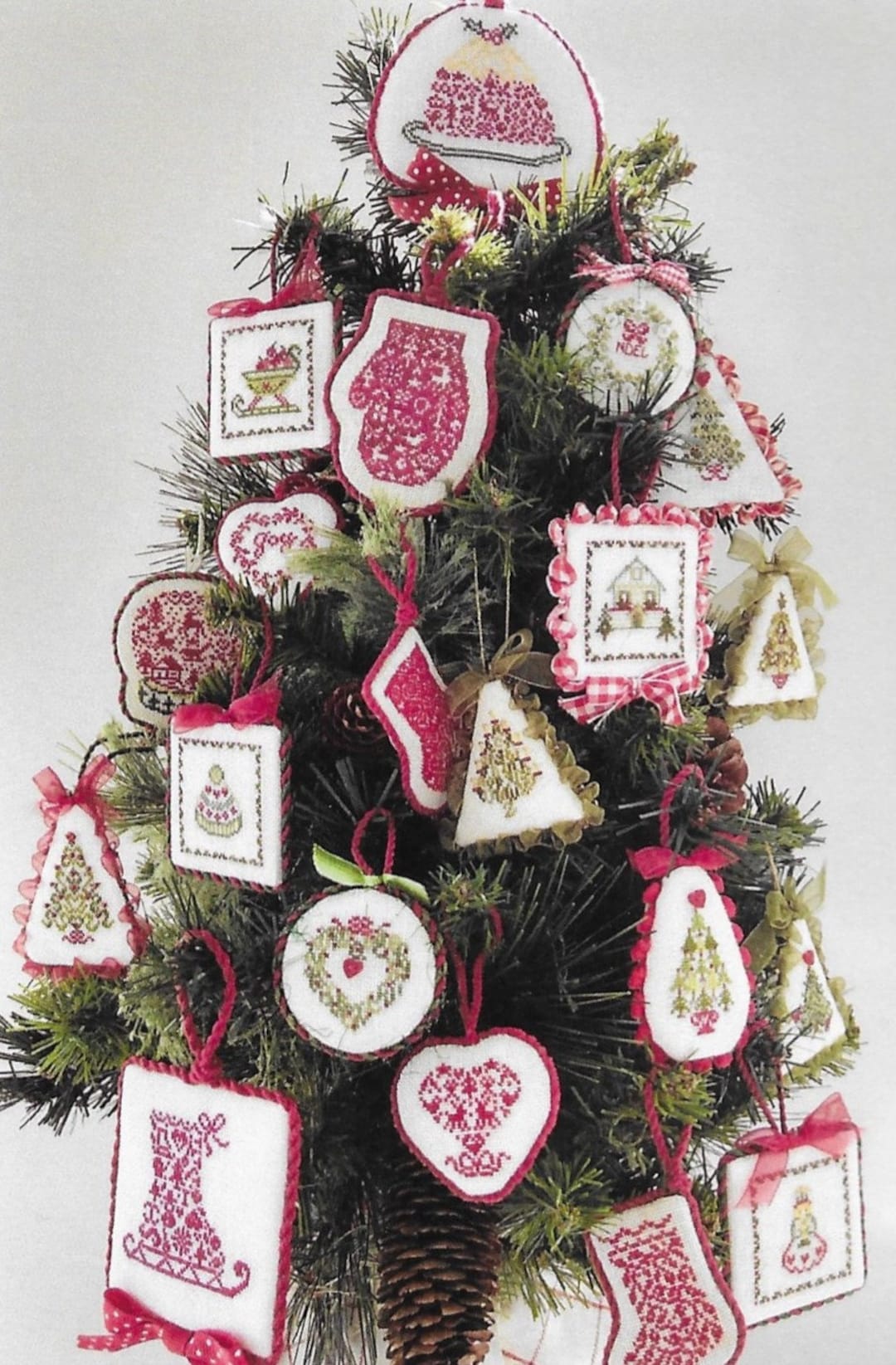 Counted Cross Stitch Pattern, Christmas Ornaments Collection II ...