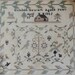 Counted Cross Stitch Pattern, A Tiny House, Elizabeth Stewart 1842 ...