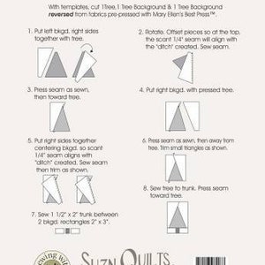 Quilt Ruler, Mini Tree, Tree Template, Tree Acrylic Ruler, Acrylic ...