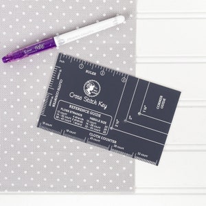 Cross Stitch Key, Cross Stitch Reference, Reference Guide, Cloth ...