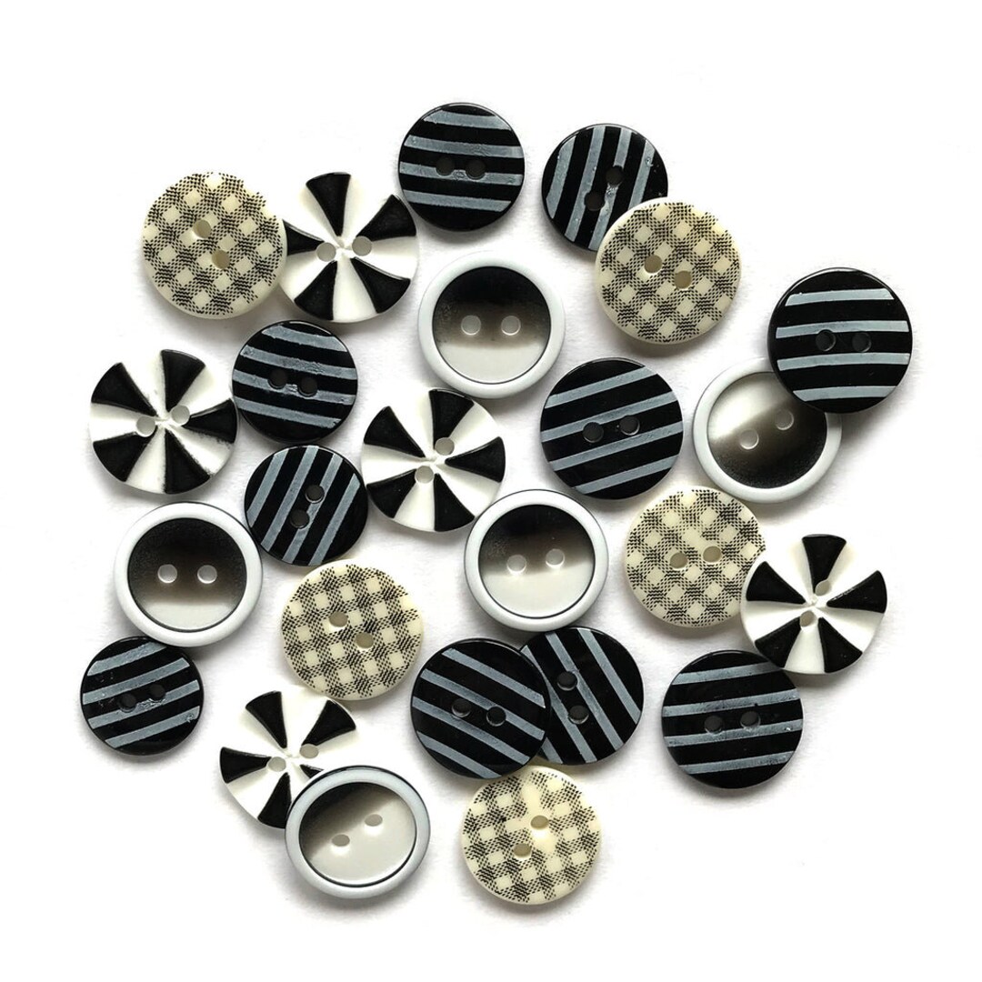 Button Fusion, Optical Illusion, Two Tone Buttons, Swirl Buttons ...