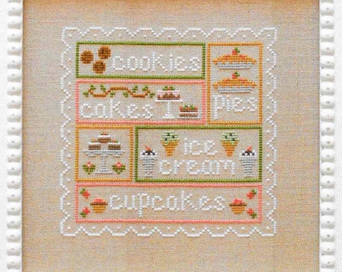 Counted Cross Stitch Sweet Sampler Cross Stitch Patterns | Etsy