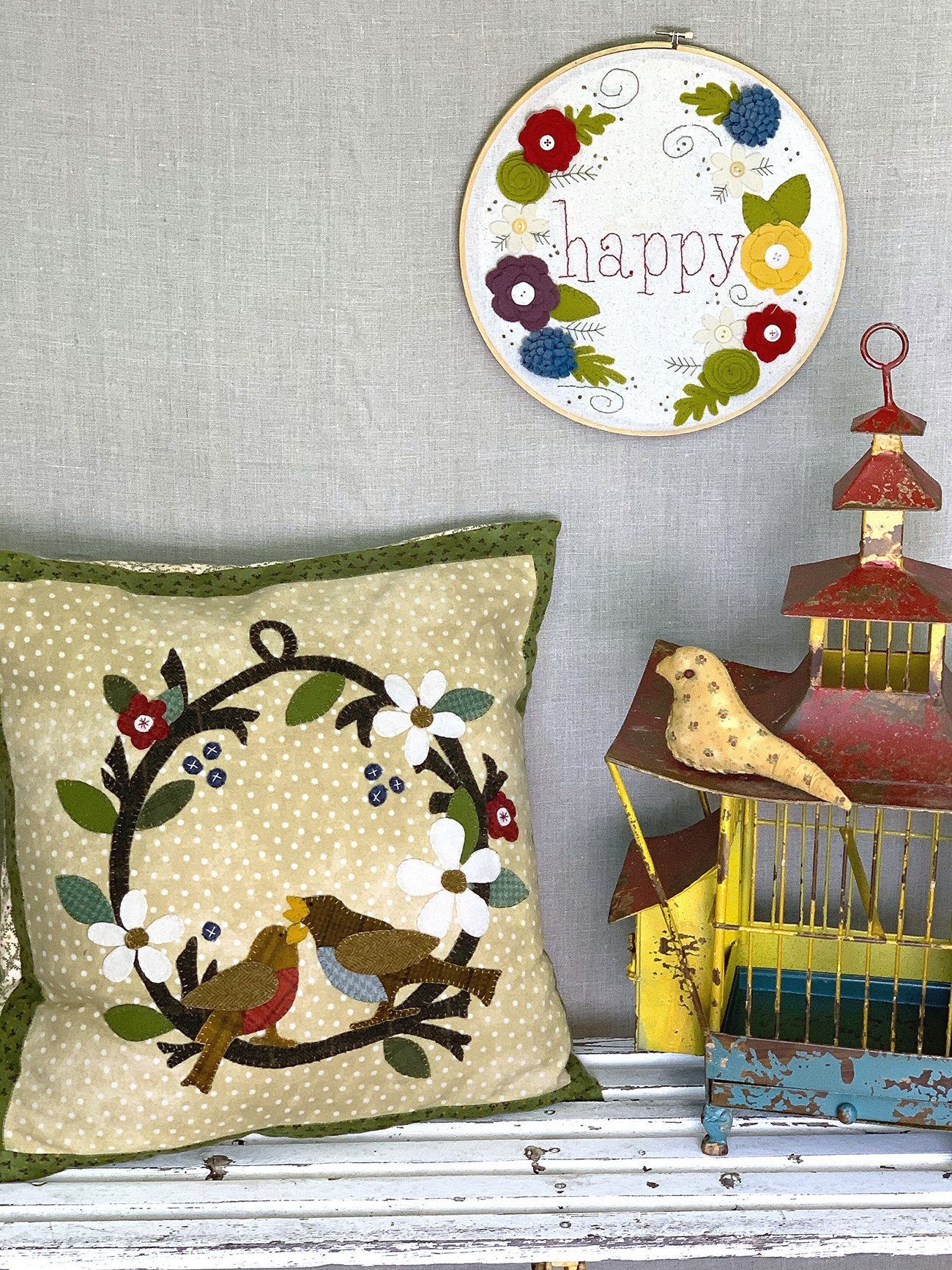 Magazine, Simply Vintage, Summer 2020, Summer Stitching, Lemonade Wall ...