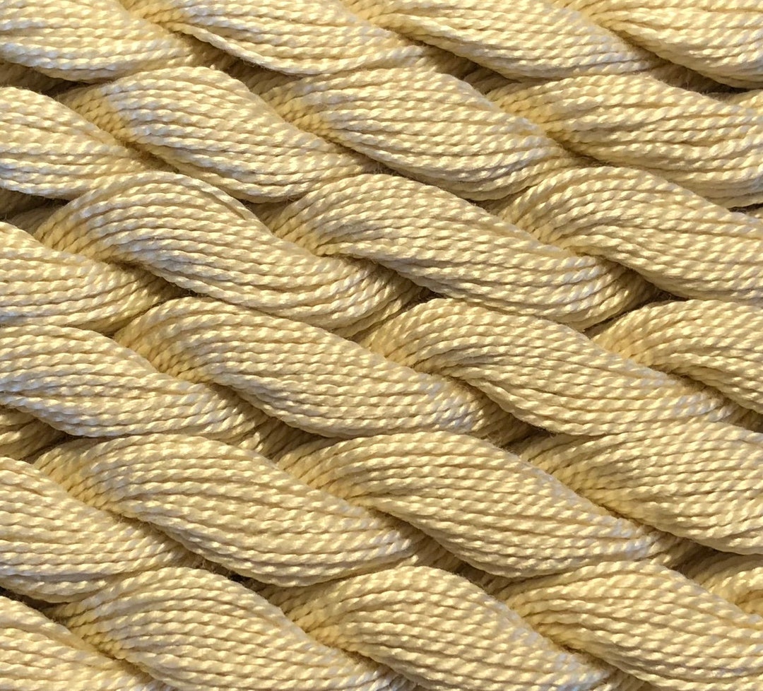 DMC Pearl Cotton, Size 5, DMC 712, Cream, Embroidery Thread, Punch ...