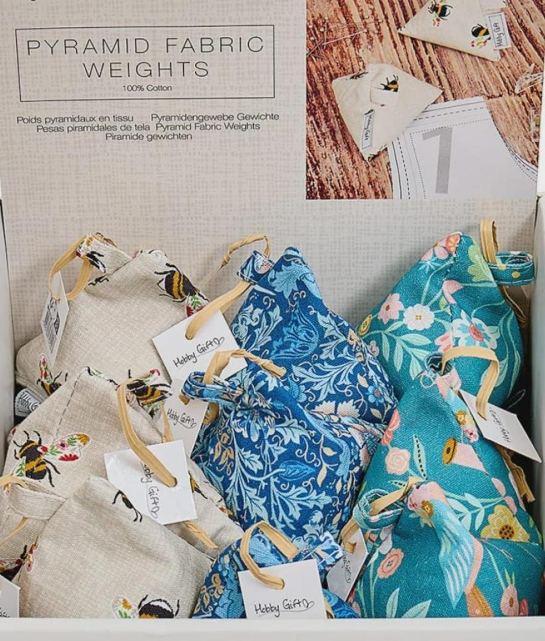 Fabric Weights, Pyramid Weights, 100% Cotton, Project Weight, Quilt ...
