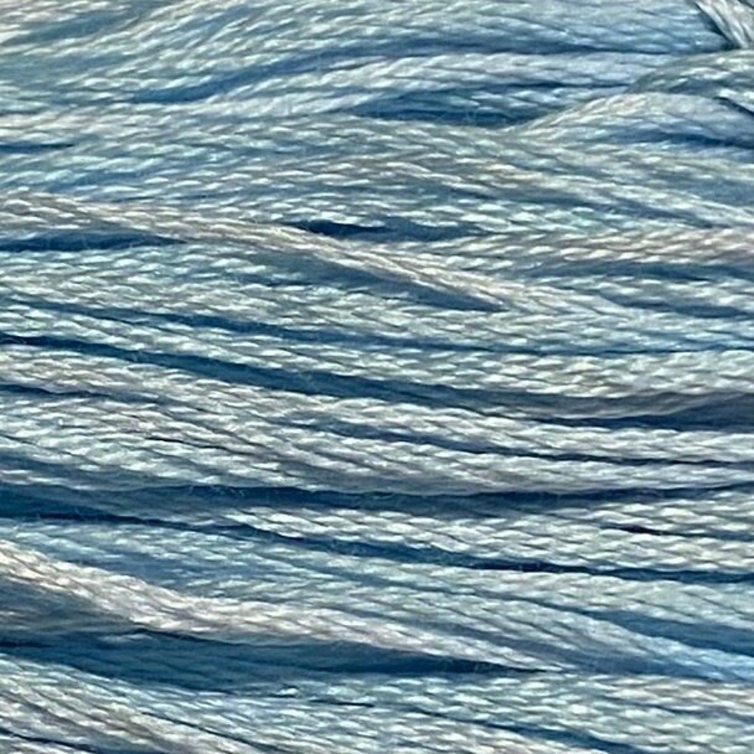 Weeks Dye Works, Morris Blue, WDW-2109, 5 YARD Skein, Hand Dyed Cotton ...