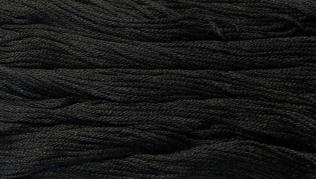 Gentle Art, Simply Shaker Threads, Black Licorice, #7098, 10 YARD Skein ...