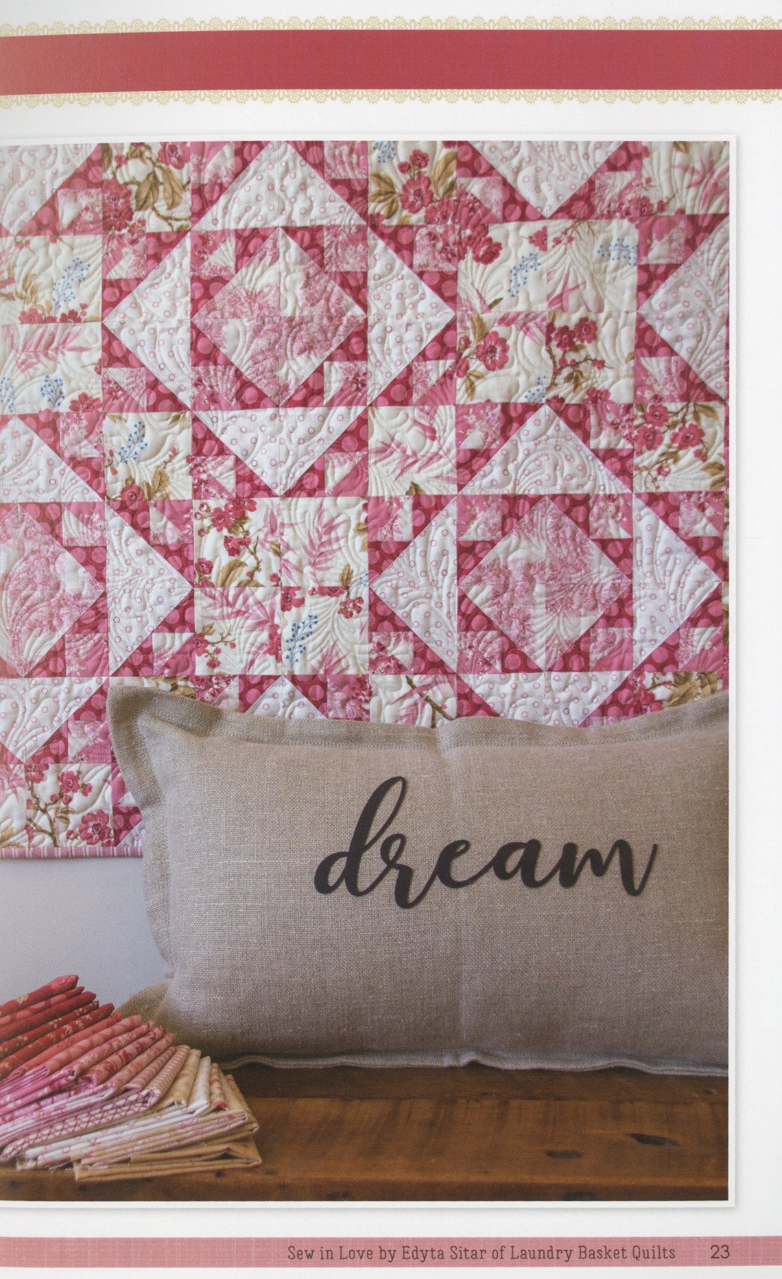 Softcover Book Sew in Love Sampler Quilt Traditional Pieced - Etsy