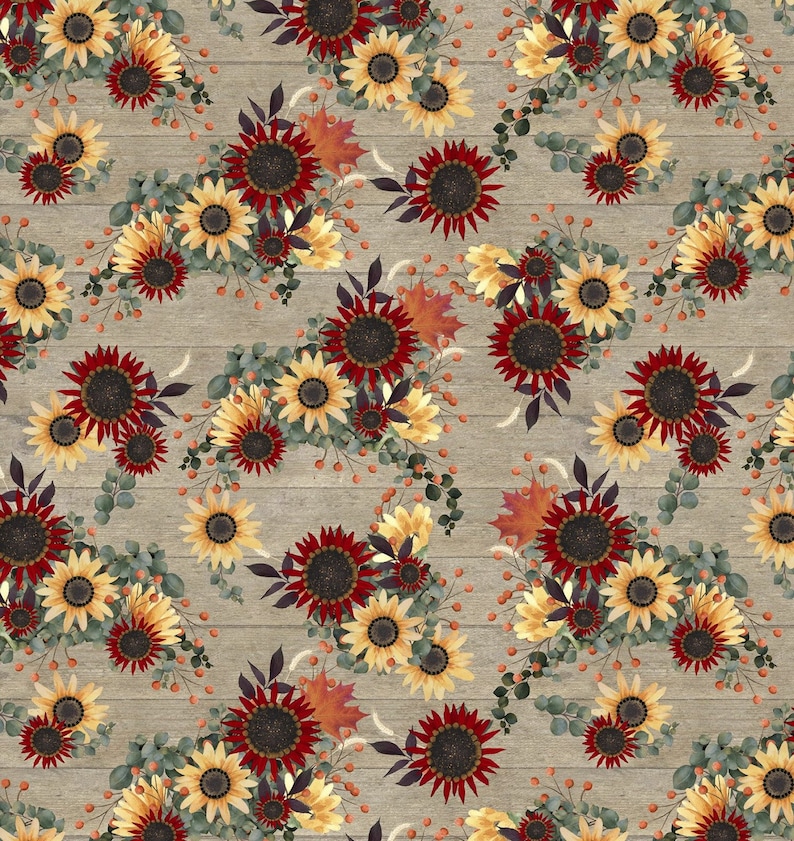 Quilt Fabric Happy Fall Fall Fabric Autumn Thanksgiving - Etsy