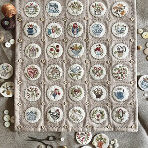 Softcover Book, Simply Sweet, Miniature Embroidery, Embroidery Designs ...