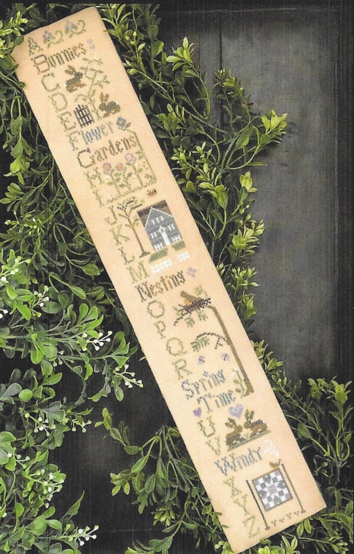 Counted Cross Stitch Pattern Spring Abc's Cross Stitch - Etsy