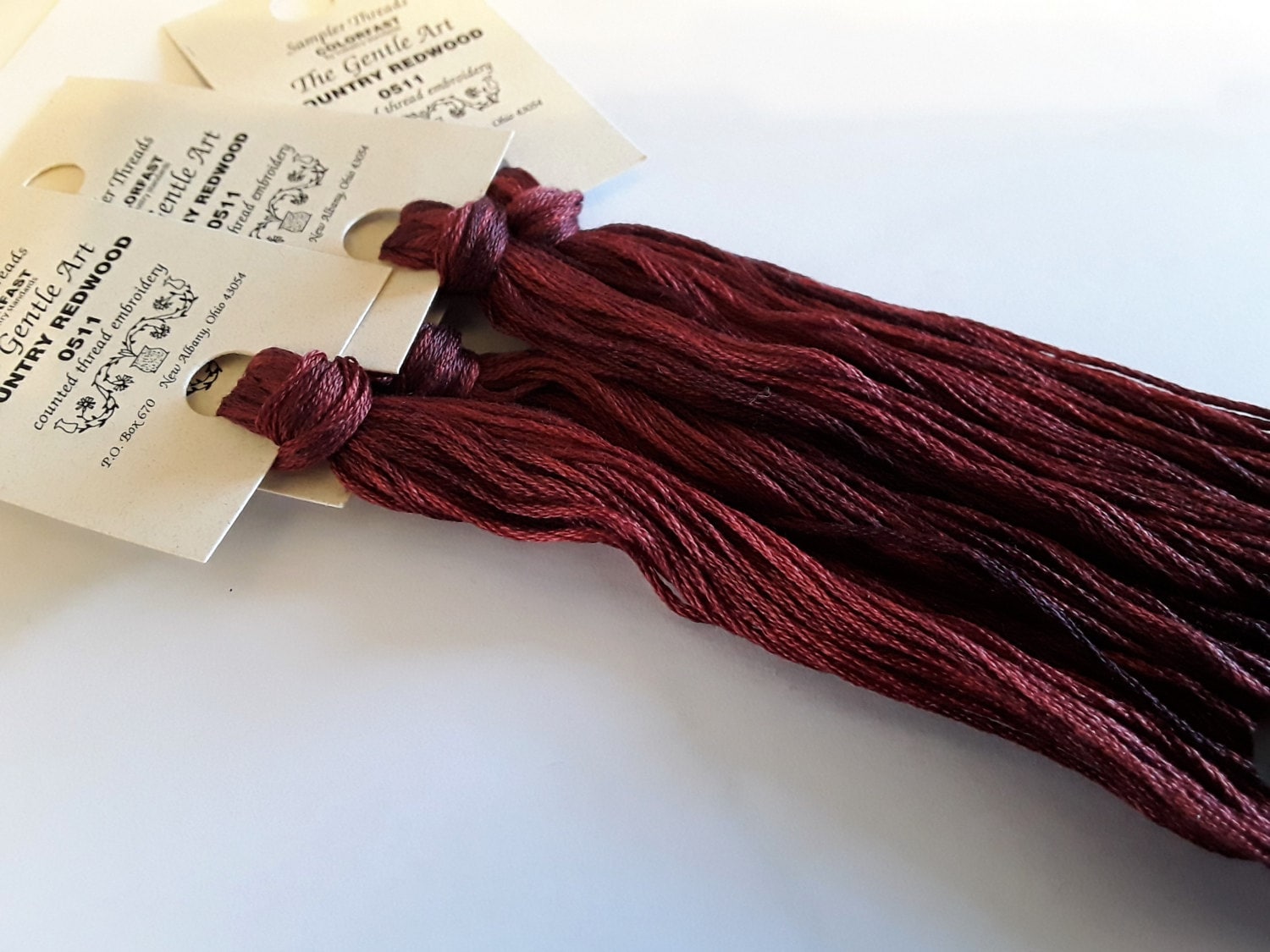 Gentle Art, Sampler Threads, Country Redwood, #0511, 10 YARD Skein ...