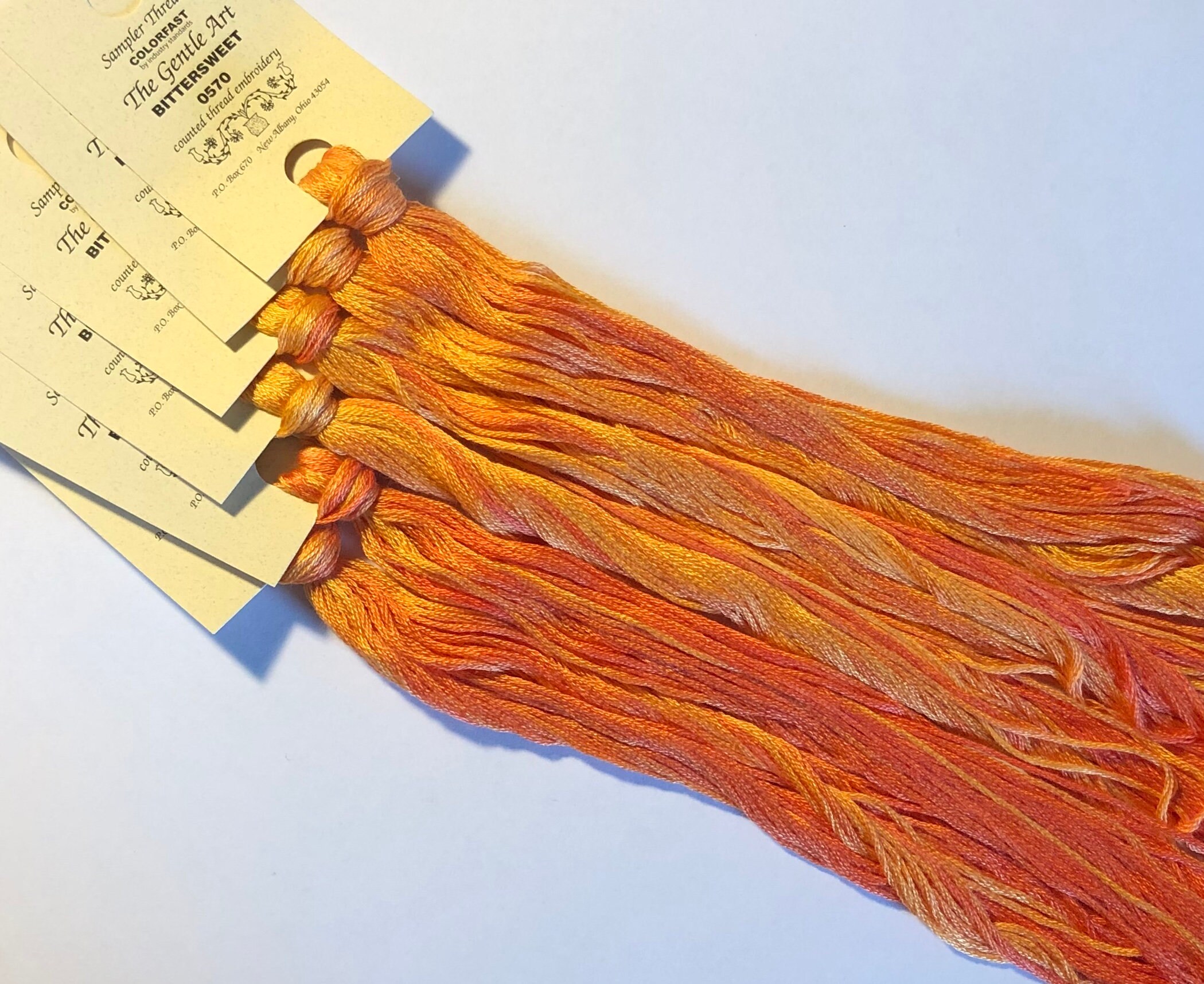 Gentle Art, Sampler Threads, Bittersweet, #0570, 10 YARD Skein ...