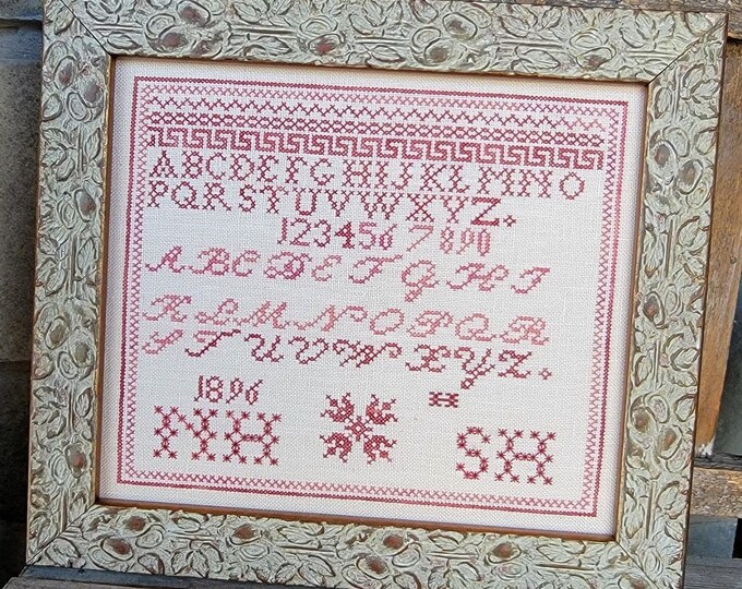 Counted Cross Stitch Pattern, Snowman Feather Tree, Birdhouse, Winter ...