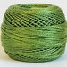 DMC Perle Cotton Size 8 DMC 3347 Medium Yellow Green | Etsy