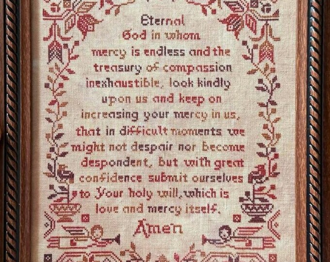 Counted Cross Stitch Pattern, Treasury of Compassion, Faith in Stitches ...