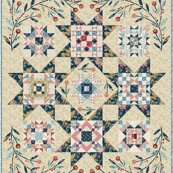 Star Bloom Quilt Pattern - Etsy