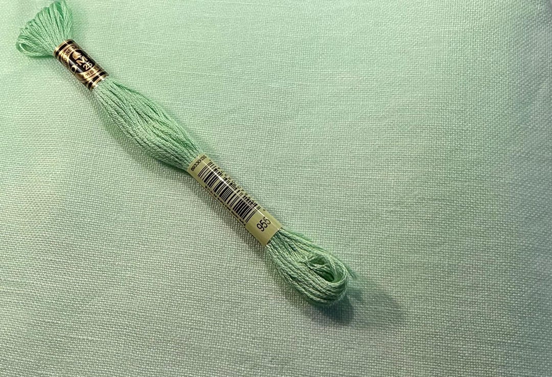 20 Count Aida, Light Jade, Aida 20, Zweigart, Counted Cross Stitch ...