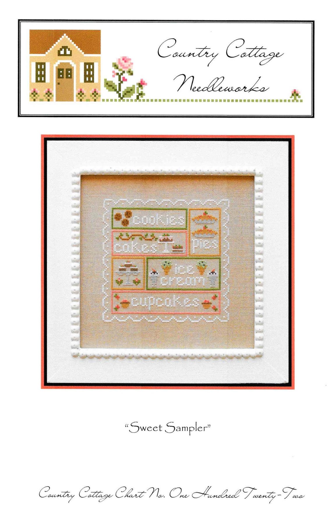Counted Cross Stitch, Sweet Sampler, Cross Stitch Patterns, Cottage ...