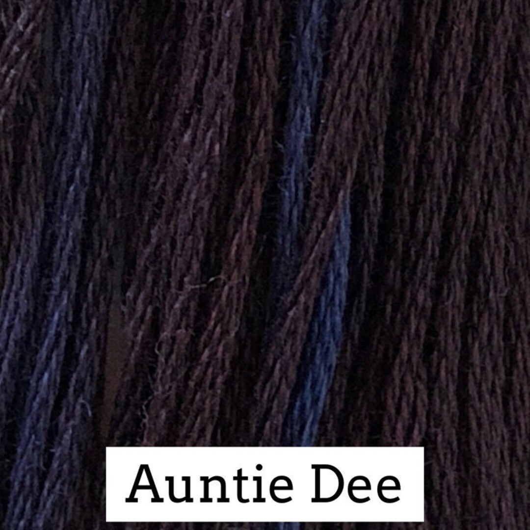 Classic Colorworks, Auntie Dee, CCT-062, 5 YARD Skein, Hand Dyed Cotton ...