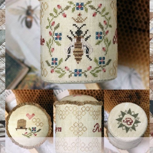 Cross Stitch Pin Drum - Etsy