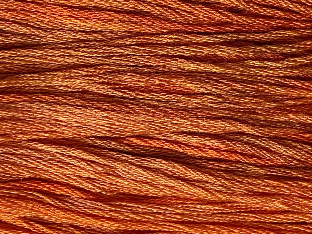Gentle Art, Sampler Threads, Burnt Orange, #0550, 10 YARD Skein ...