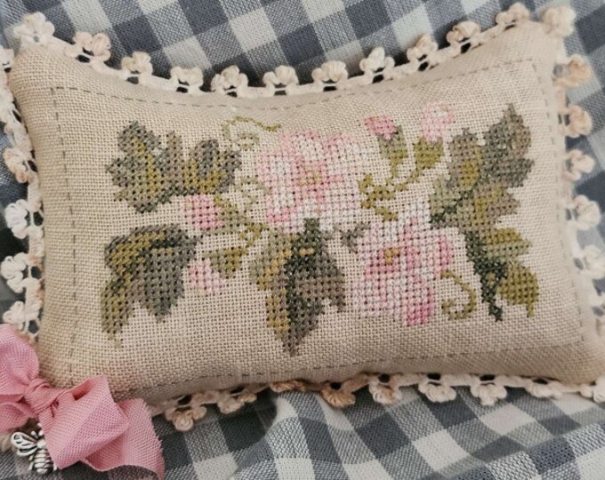 Counted Cross Stitch Pattern, Bee's Delight Kit, Pillow Ornament, Bowl ...
