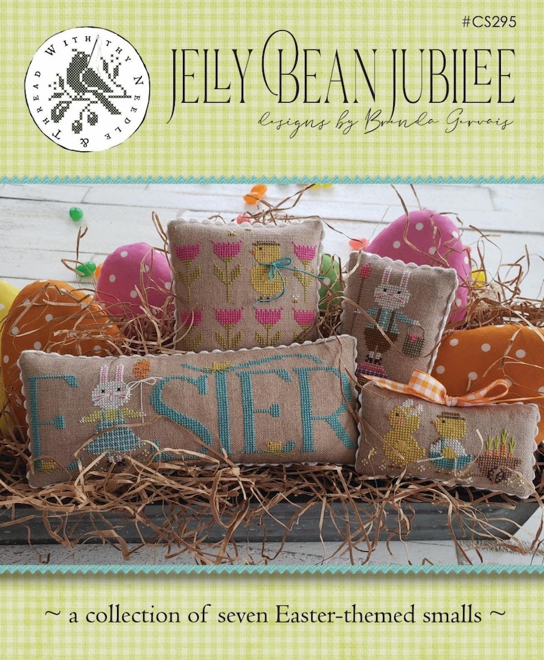 Counted Cross Stitch Pattern Jelly Bean Jubilee Spring - Etsy