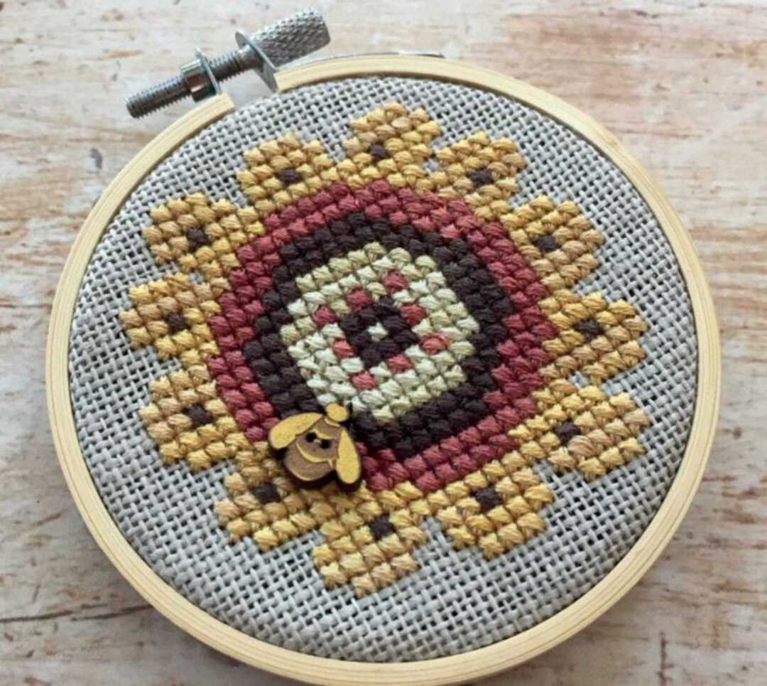 Counted Cross Stitch Pattern, Flower Fun, Merry Making Mini, Summer ...